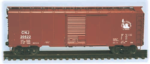 CNJ 40' Box Car — americanmodelsllc