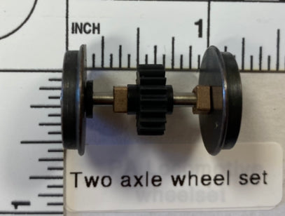 Wheelset, 2 and 3 axle Scale Diesel square bearing — americanmodelsllc