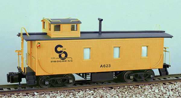C&O Wood Side Caboose — americanmodelsllc
