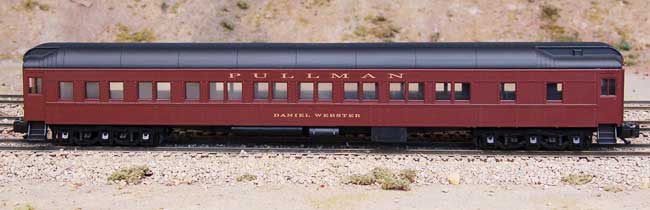 Pullman Red, 12-1 80' Sleeper Car — americanmodelsllc